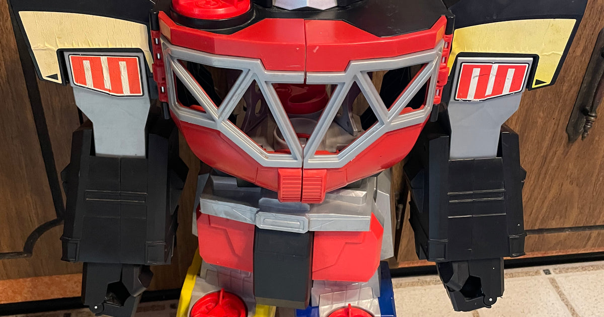 TOY - Fisher-Price Imaginext Mighty Morphin Power Rangers Megazord Rob ...