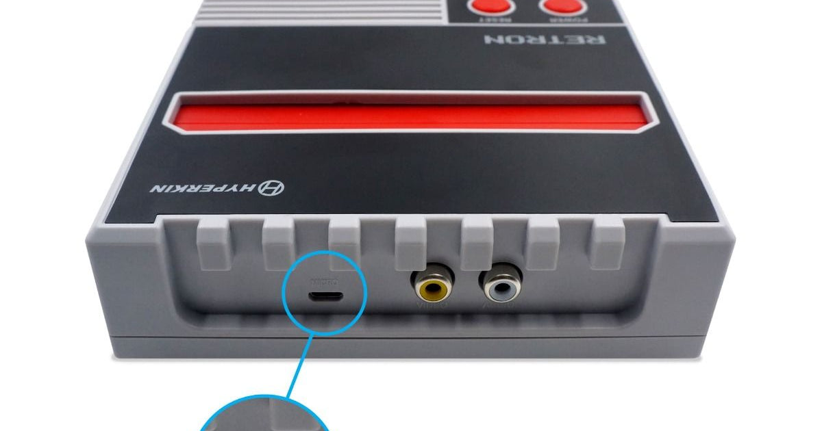 System - Original Grey Edition (AV Gaming Console) (Hyperkin) (RetroN ...