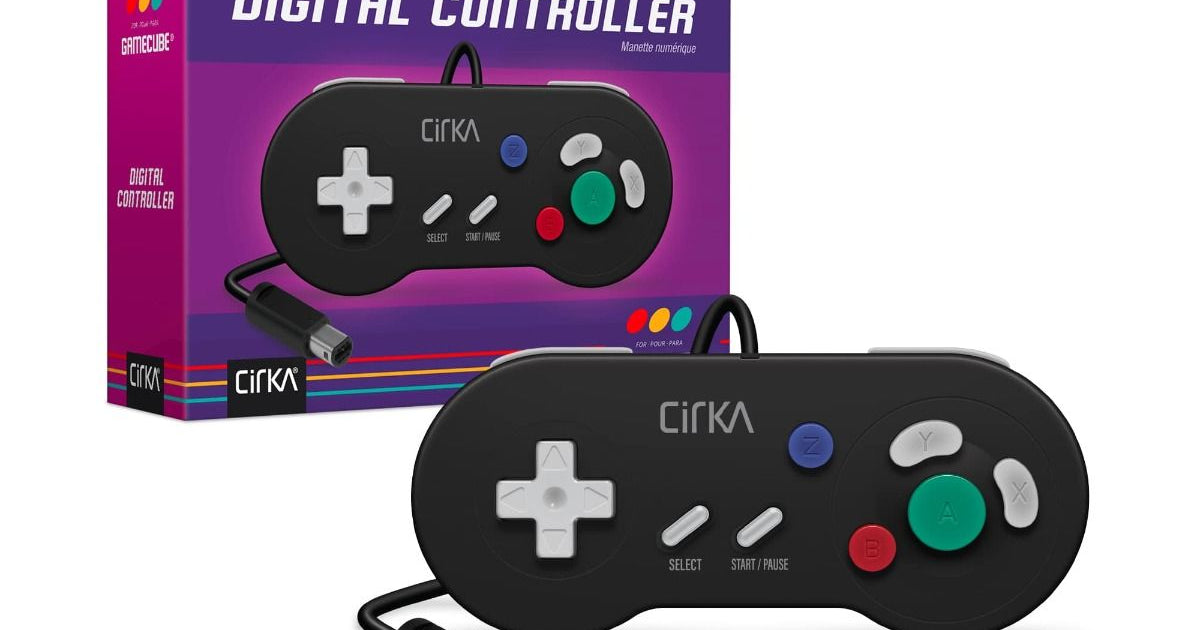 Digital Controller - Black (Cirka) (GameCube) NEW – Grumpy Bob’s ...