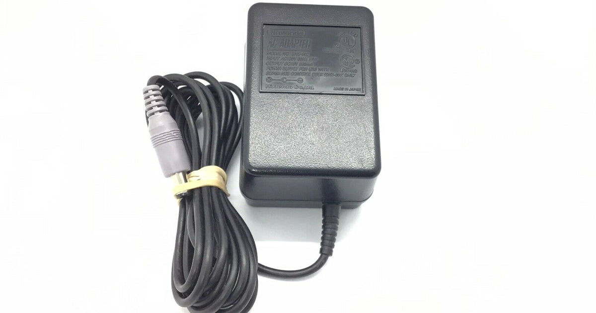 Power Adapter - Official (Super Nintendo) Pre-Owned – Grumpy Bob’s ...