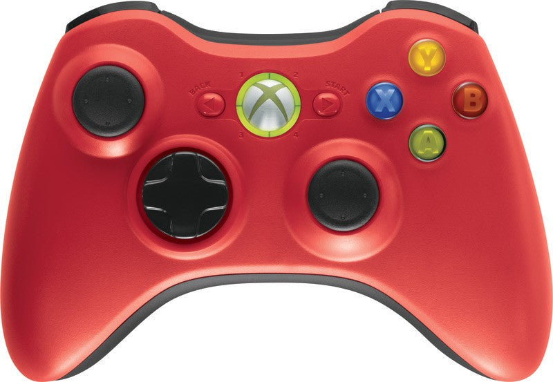 Official Microsoft Wireless Controller - Limited Edition Red (Xbox 360 ...